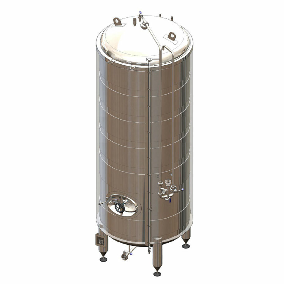 Beer maturation tank – horizontal, insulated 8000/8900 L