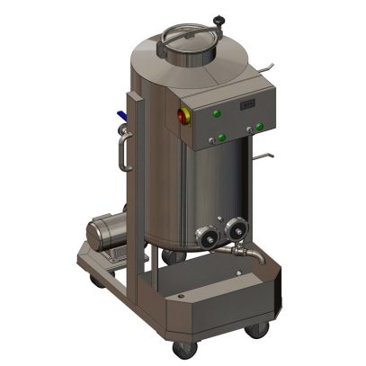 CIP stations - machines to cleaning-in-place the pipes and tanks