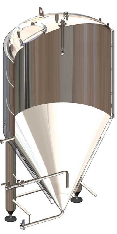 CCT-2000CR Cylindrically-conical fermentation tank 2203 L CRAFT