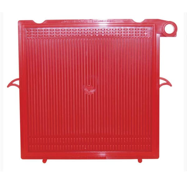 Mobile stainless steel plate filter 200×200, moplen filter plates