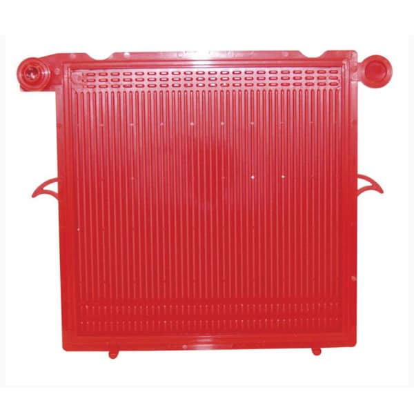 Mobile stainless steel plate filter 200×200, moplen filter plates