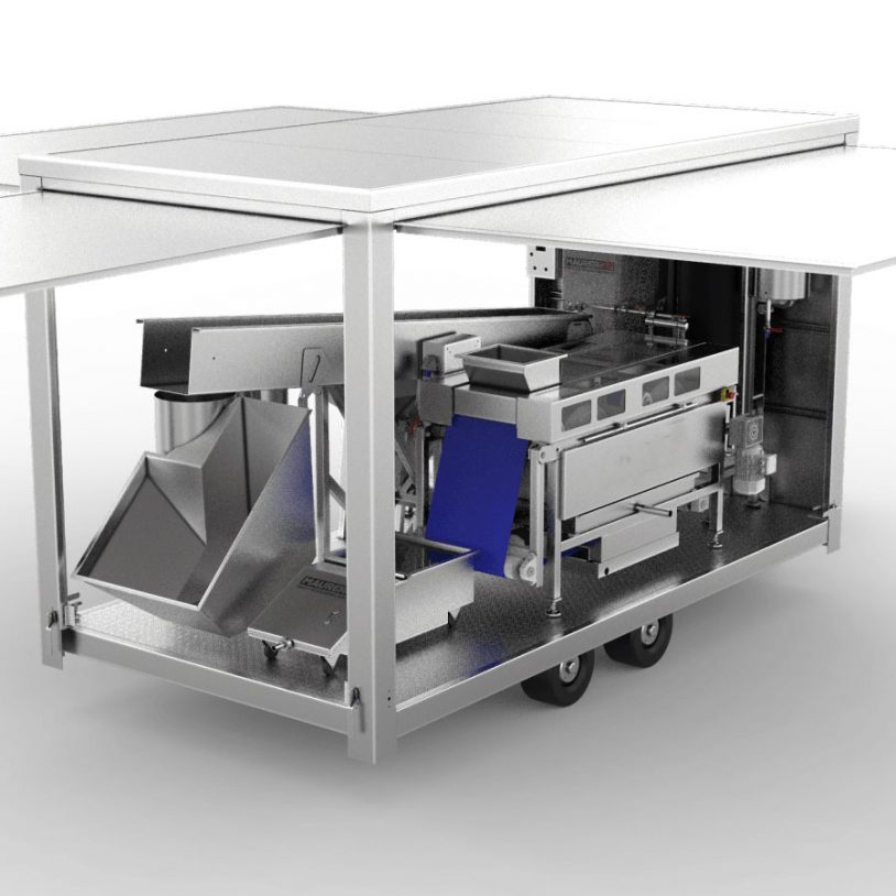 MFPU-300-MG : Mobile fruit processing unit 300 kg/hr