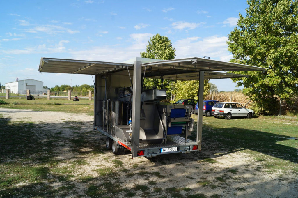 MFPU-500-MG : Mobile fruit processing unit 500 kg/hr