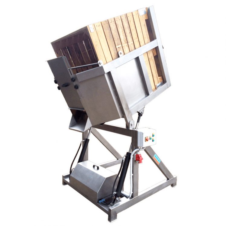 PBT-1000MG : Pallet Bin Tipper for boxes with fruit 1000 kg