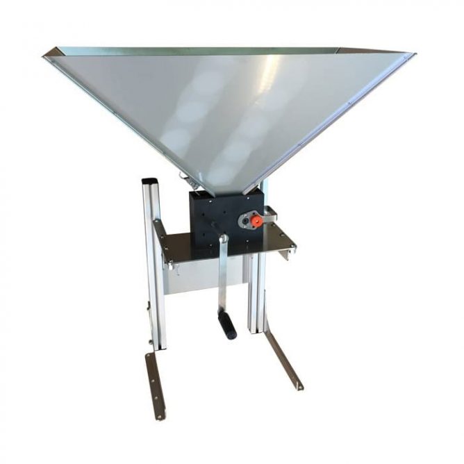 HMC-50 : Hand malt crusher - simple mechanism to manual squeezing of ...