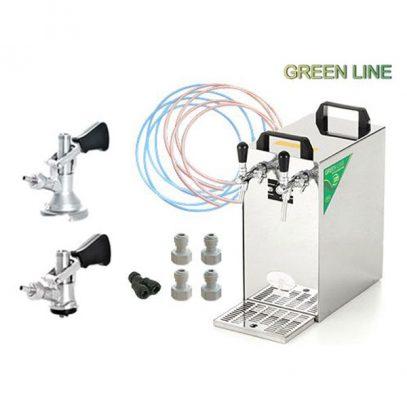 DBCS-2x40C GREENLINE . Compact beverage cooling-dispensing system 510W ...