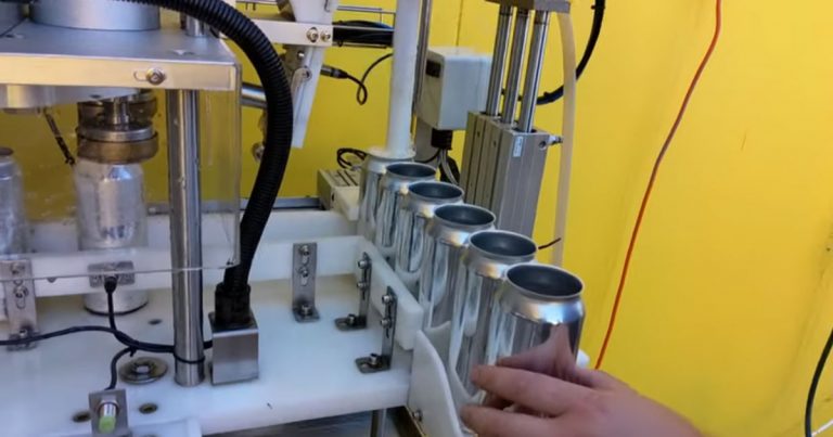 CANNULAR FULLY AUTO - เครื่องบรรจุกระป๋องอัตโนมัติขนาดกะทัดรัด