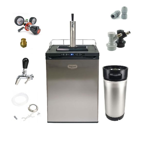 KGR-1TKLXC : Kegerator Kegland Series X - Compact refrigerator for 4 ...