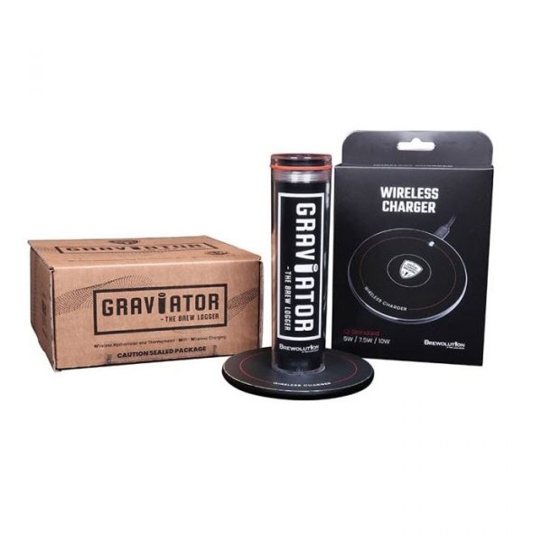 Graviator - ไฮโดรมิเตอร์เครื่องดื่มไร้สายและเทอร์โมมิเตอร์