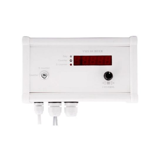FM-VMS08 : Digital flow meter for 1-8 fluid/beverage lines