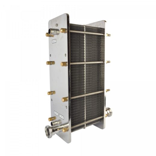Plate heat exchanger - Wort chiller 1000L/hr - double stage cooling