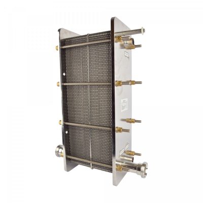 Plate heat exchanger - Wort chiller 3000L/hr - double stage cooling