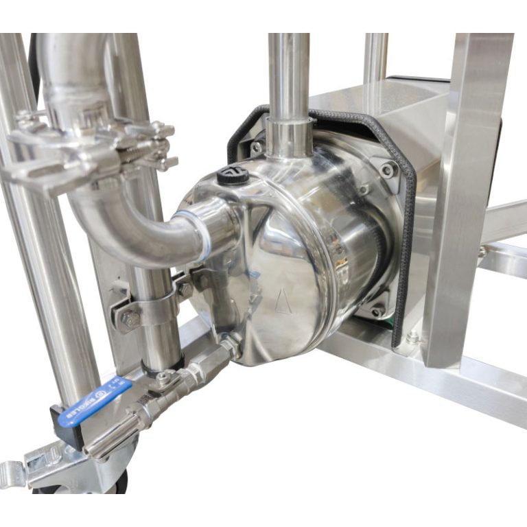 CIP stations - machines to cleaning-in-place the pipes and tanks