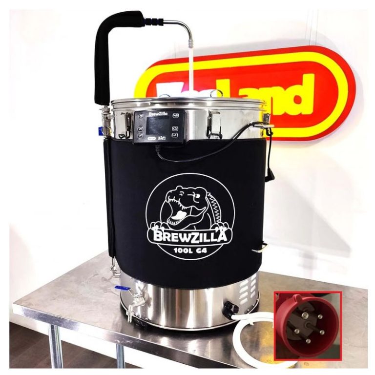 BrewZilla 100L GEN4 Kegland wort brew machine