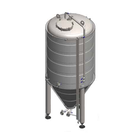 CCT-1000C Cylindrically-conical fermentation tank 1200 L