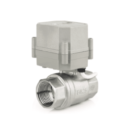 วาล์วมอเตอร์ DN40, 24VAC, สแตนเลส