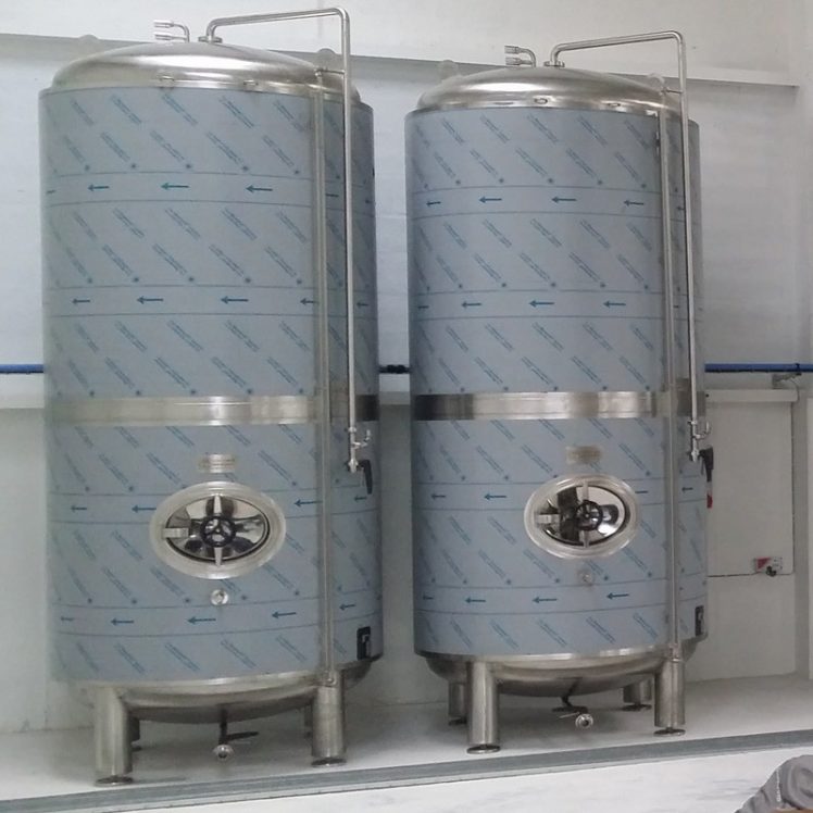Beer maturation tank – horizontal, insulated 32000/34700 L